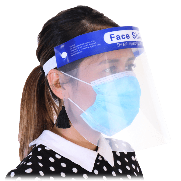 MorningSave: 10-Pack: Reusable Face Shields with Foam Forehead Band and ...