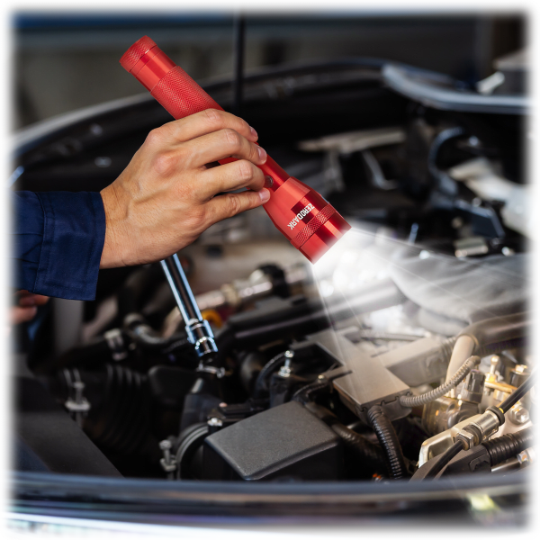 MorningSave: ZeroDark Shock-Proof Aluminum Wide Beam Flashlight