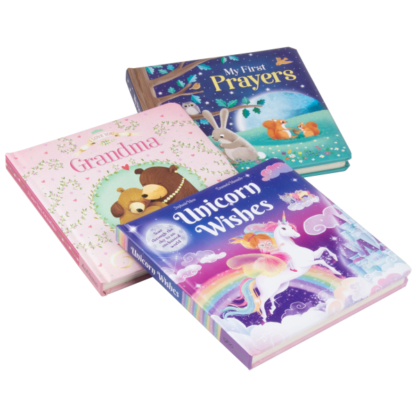 3-Pack: Igloo Books "Grandchild Inspiration" Padded Board Book Set