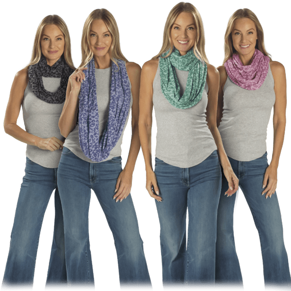 MorningSave: Pick Your 2-Pack: IMAN Global Chic Leopard Print Infinity ...