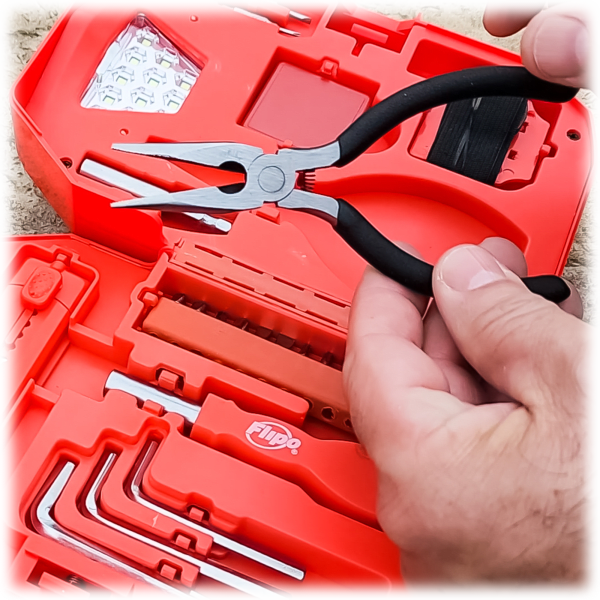 Meh: 2-Pack: Flipo Tool Pod 24-Piece Set With LED Work Light