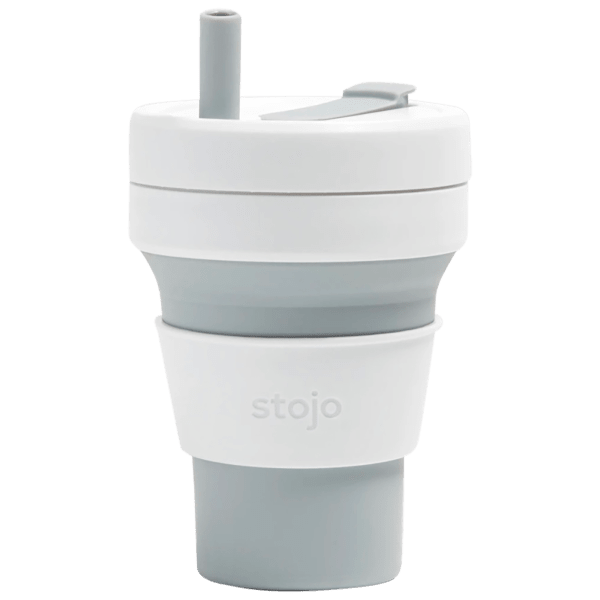 Meh: Stojo 16oz Collapsible Travel Cup With Straw