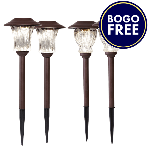 MorningSave: BOGO FREE: 2-Pack: Sterno Solar Path Lights