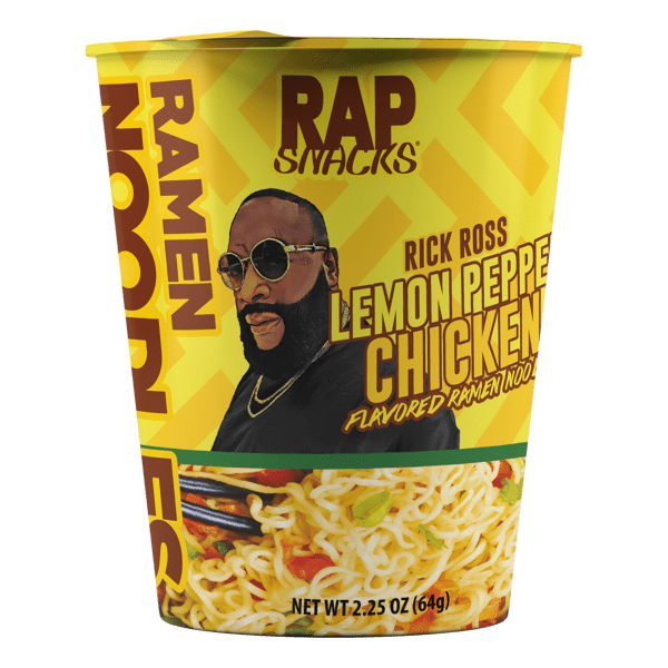 Meh: 12-Pack: Rap Snacks Rick Ross Lemon Pepper Chicken Ramen