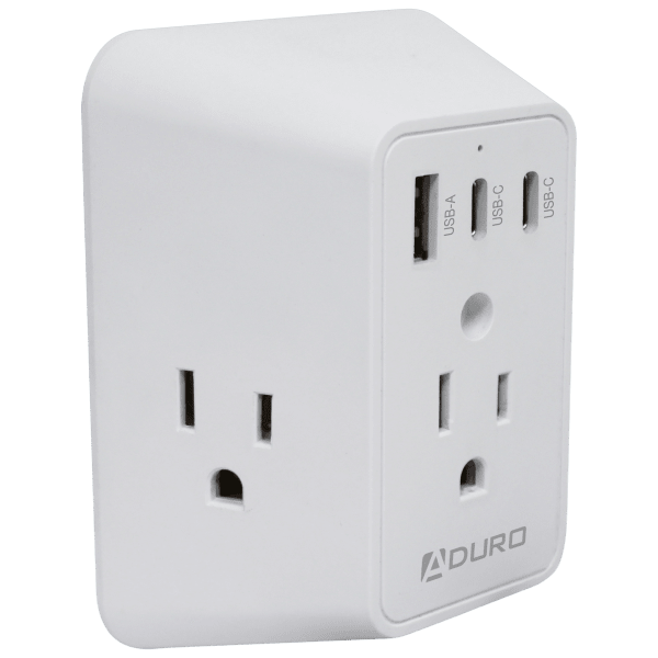 MorningSave: Aduro Surge Trio Multi-Charging Station Surge Protector