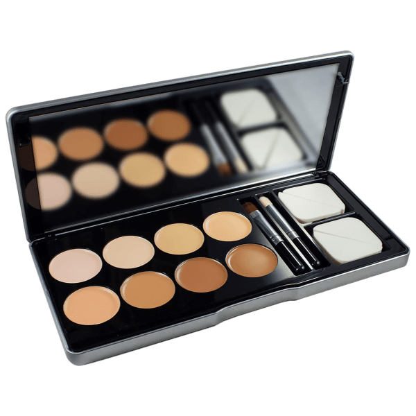 MorningSave: Makeover Essentials Concealer Kit with 8-Piece Brush Set
