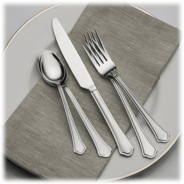 SideDeal: Pfaltzgraff 53-Piece Capri Frost Flatware Set
