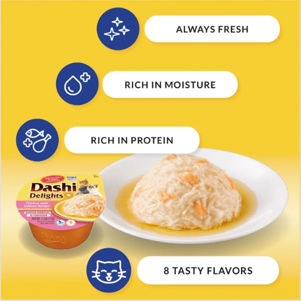 MorningSave: 48-Pack: INABA Dashi Delights for Cats