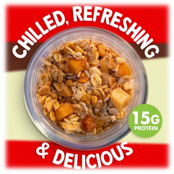 SideDeal: 8-Pack: Proper Good Overnight Oats Kit (Apple Cinnamon)