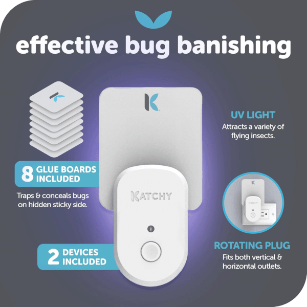 Meh: 2-Pack: Katchy Indoor Plug-in Insect Trap