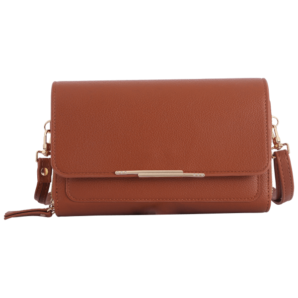 MorningSave: Donna & Becky Leilani Double Zipper Phone Crossbody with ...