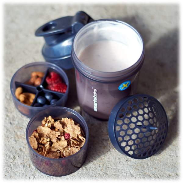 MorningSave: 4-Pack: SmartShake Hydration & Snack Bottle Bundle