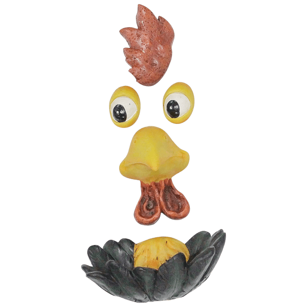 Meh: Red Carpet Studios Resin Face Bird Feeder