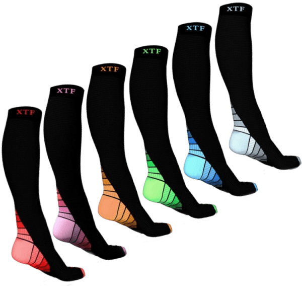 MorningSave: 6-Pack: Extreme Fit XTF Unisex Compression Socks