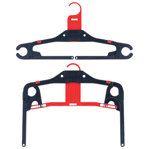 MorningSave: 6-Pack: Hangfold Travel Hangers (Red)