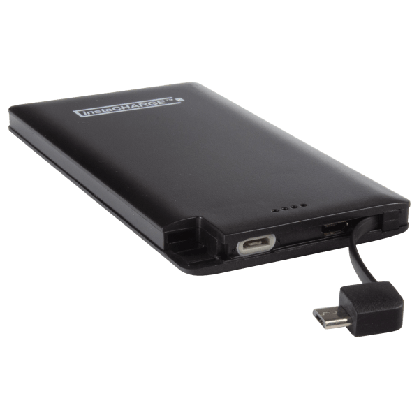 MorningSave: InstaCharge 3200 mAh Power Bank with Built In Micro USB Cable