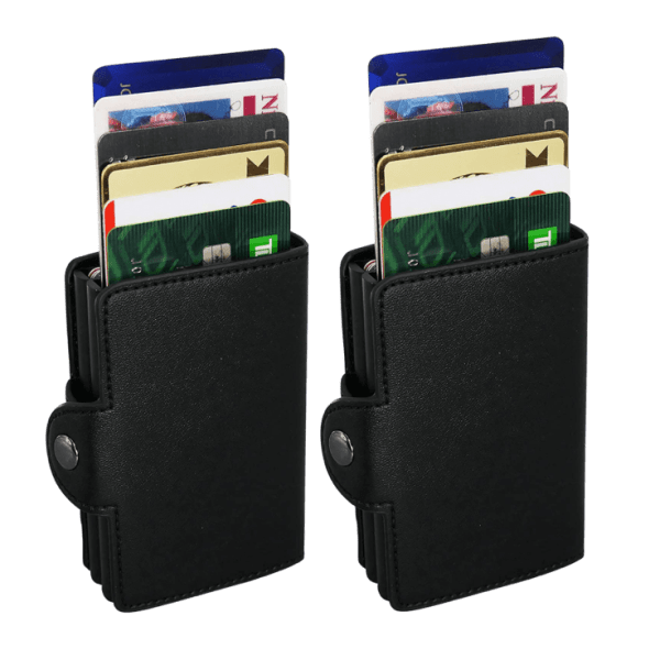 MorningSave: 2-Pack: Novel TV Quick Card RFID Wallets
