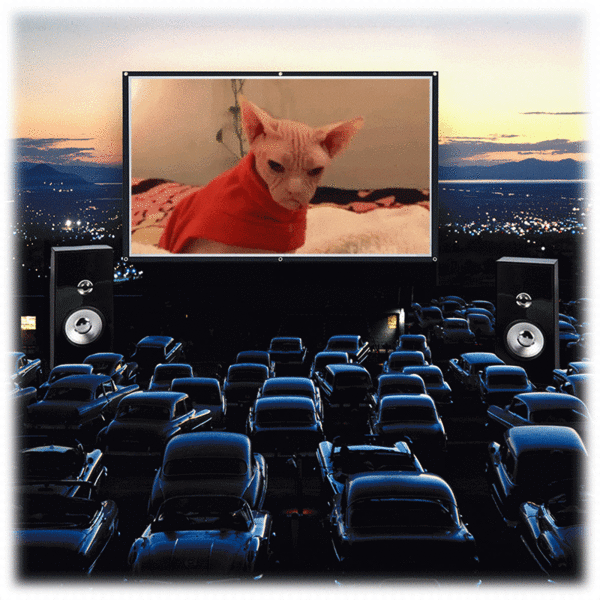 Meh: iJoy Mini Projector Set with Screen and Speakers