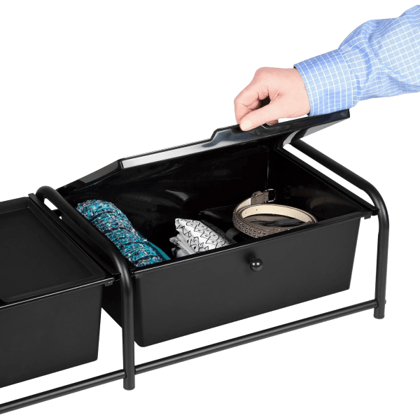 MorningSave: Richards Homeware Metal Frame Underbed Storage Drawers ...