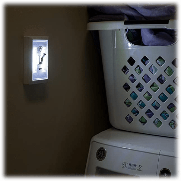 SideDeal: 4-Pack: Boundary Stick-On Wireless LED Light Switches with ...