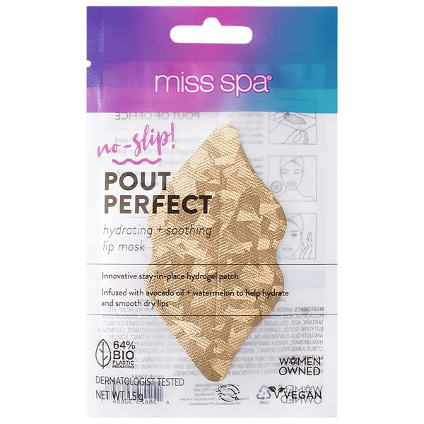 MorningSave: 12-Pack: Miss Spa No-Slip Pout Perfect Hydrating Lip Mask