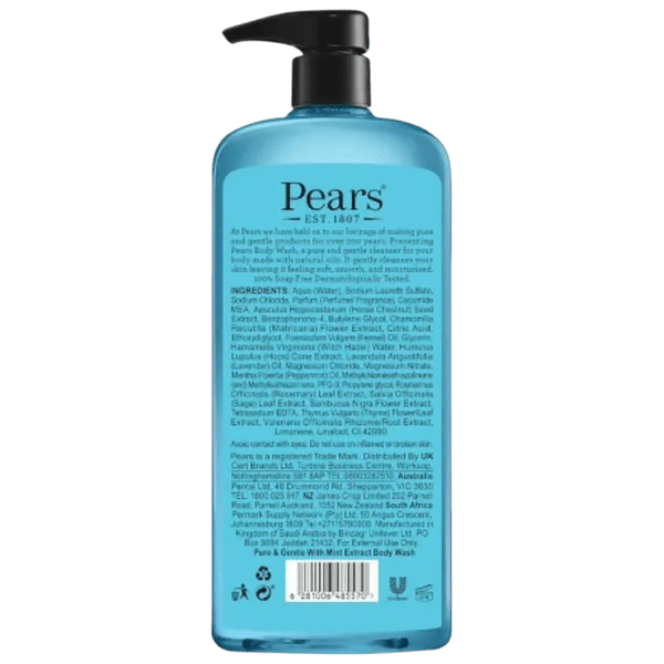 MorningSave: 6-Pack: Pears Body Wash Set (500ML)