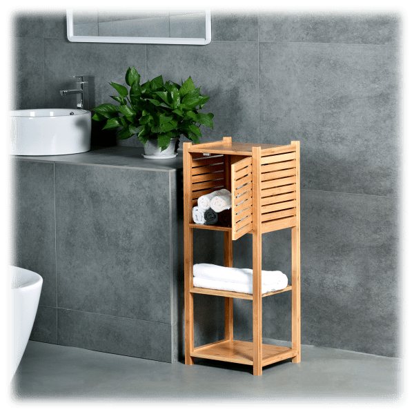 SideDeal: ToiletTree Products Bamboo Storage Cabinet