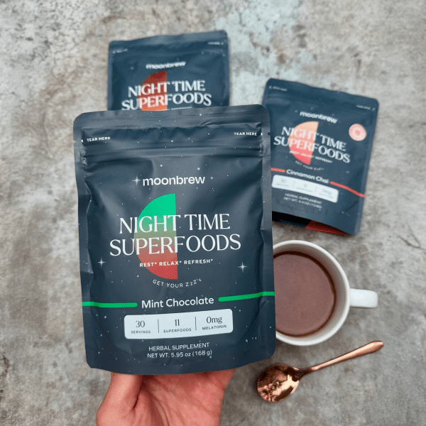 MorningSave: 3-Pack: MoonBrew Nighttime Superfoods Natural Sleep Aid ...