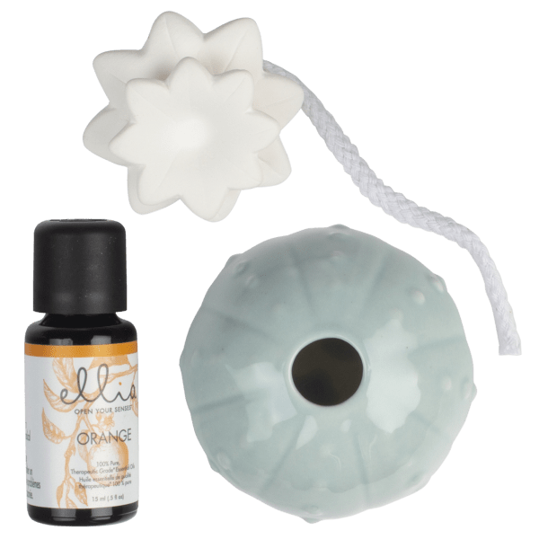 Ellia Porcelain Aromatherapy Diffuser with Essential Oil