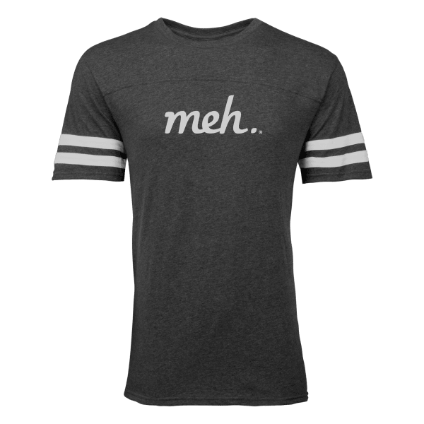 Meh: Meh Logo Football Shirts