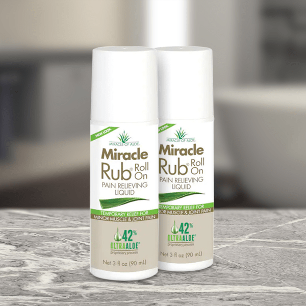 SideDeal: 2-Pack: Miracle Rub Roll On Pain Relieving Liquid