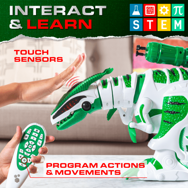 Hammacher Schlemmer: The Interactive Remote-Controlled Dinosaur
