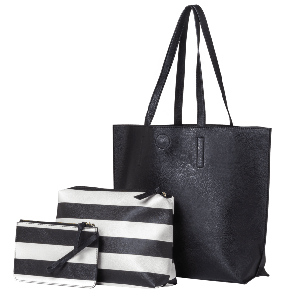 MorningSave: Heidi & Oak 3-Piece Tote, Pouch, and Wallet Set