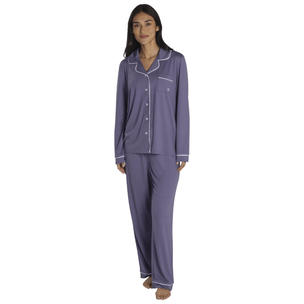 MorningSave: Born Long Sleeve Notch Collar Pajama Set