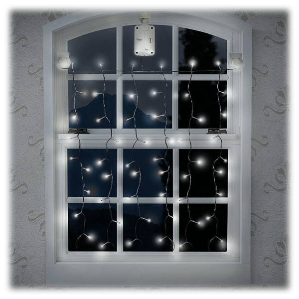 MorningSave: Touch of Eco Drapelite Solar Powered Window Drape Lights