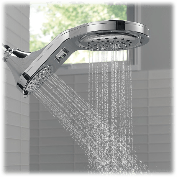 MorningSave: Delta Faucet HydroRain 5-Spray Touch-Clean 2-in-1 Rain ...