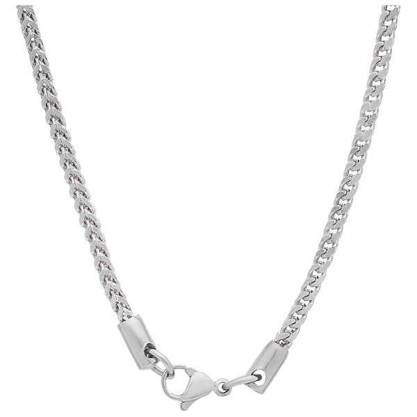 MorningSave: 2-Pack: Steeltime Men's Franco Box Chain Necklaces
