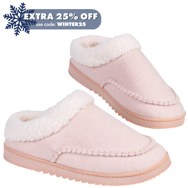 MorningSave: Born Ladies Felted Moccasin Slippers