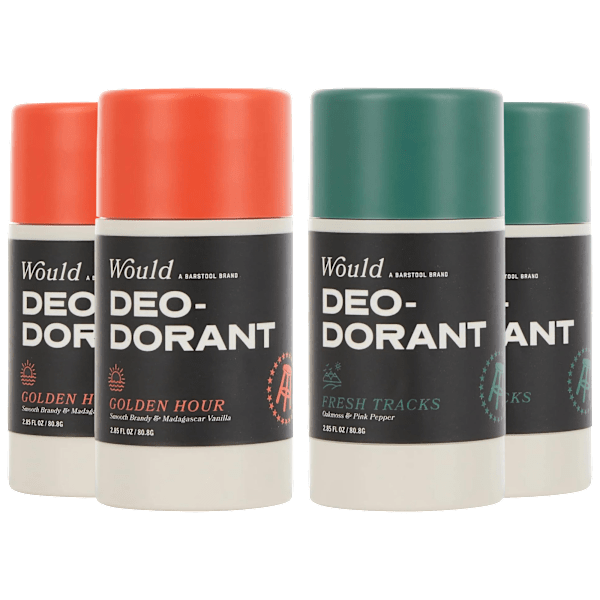 Meh: 4-Pack: Would Aluminum Free Deodorant For Men