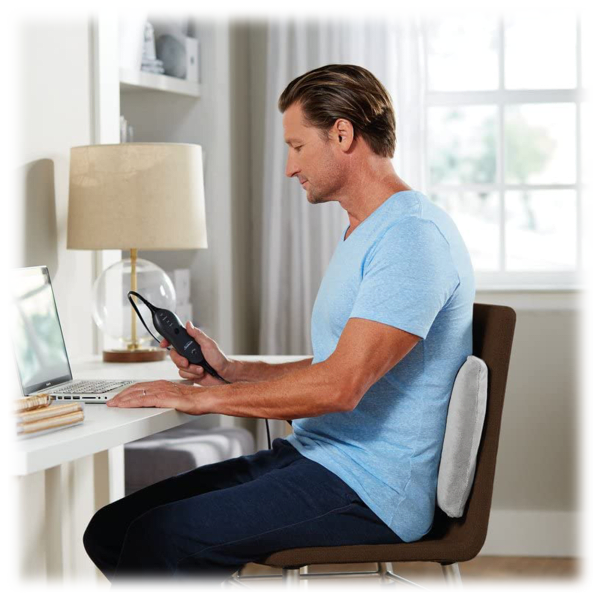 SideDeal: Sunbeam Back Contouring Self-Inflating Heating Pad with ...