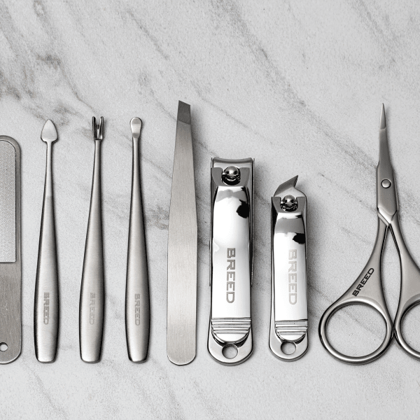 MorningSave: Breed Katana 8-Piece Surgical Steel Grooming Kit