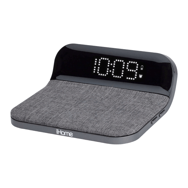 MorningSave: iHome 15W Wireless Charger with Alarm Clock and USB-A Port