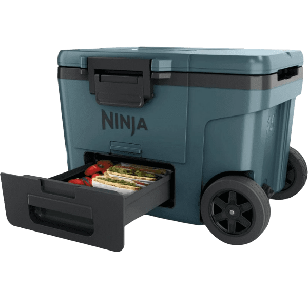 MorningSave: Ninja FrostVault 45qt Wheeled Cooler with Freezer Pack ...