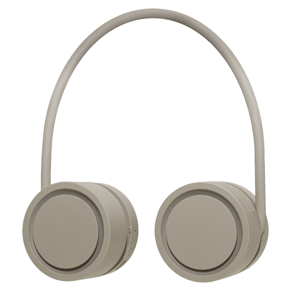 MorningSave: 2-Pack: XO Poppy Soft Touch Neck Fan with Case