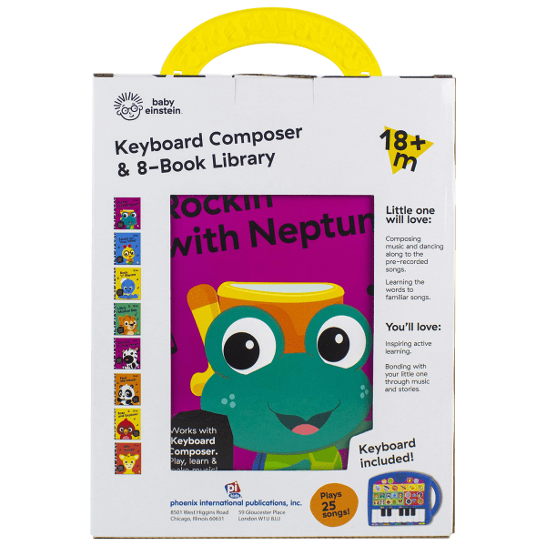 MorningSave: Baby Einstein Keyboard Composer & 8 Hardcover Library ...