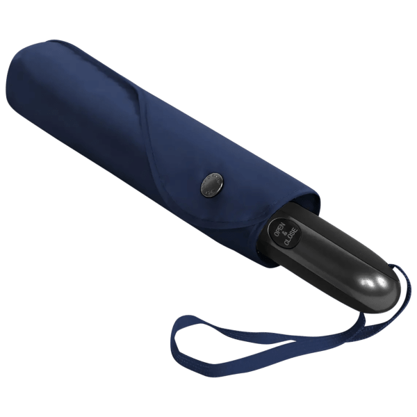Meh: WalkSafe® Vented Auto Open/Auto Close Compact Safety Umbrella