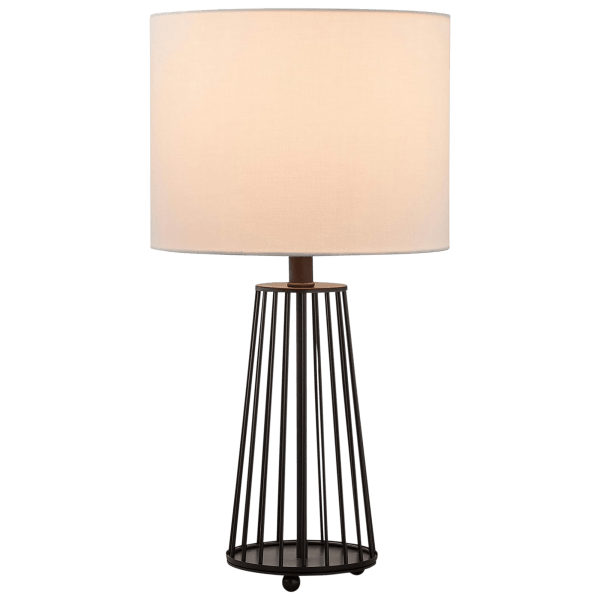 SideDeal: Stone & Beam 22" Modern Farmhouse Metal Base Table Lamp