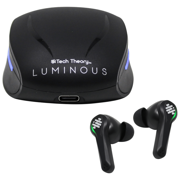 MorningSave: Tech Theory Luminous LED True Wireless Earbuds