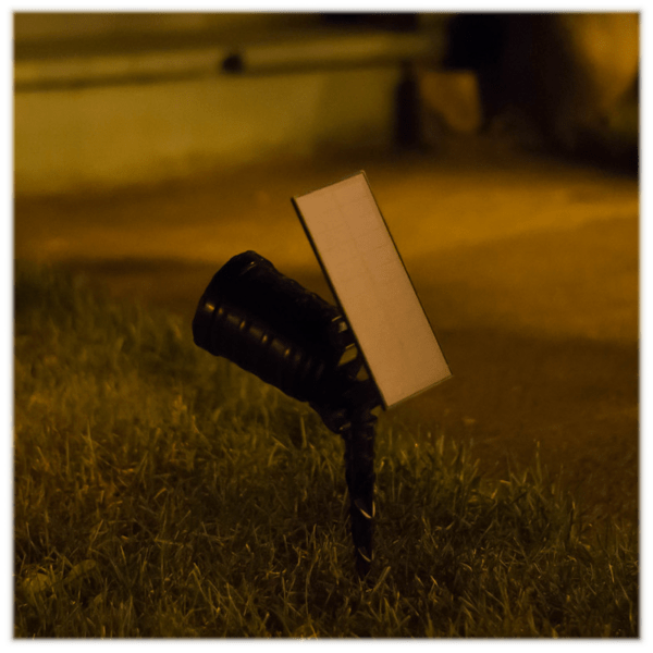 MorningSave: Solar-Powered Laser Landscape Projector by Ivomax