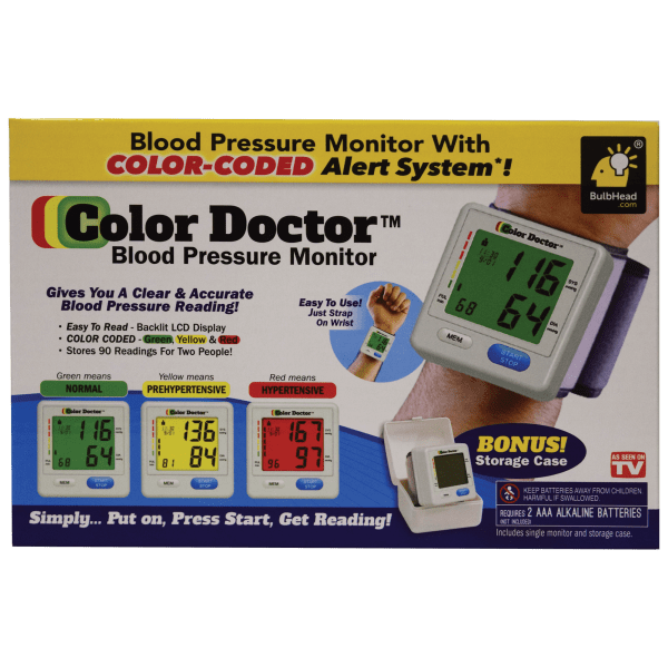 MorningSave: Color Doctor Blood Pressure Monitor